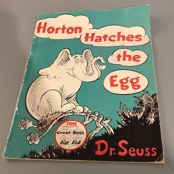 Dr. Seuss | Other | Horton Hatches The Egg Dr Seuss Crest Prell ...